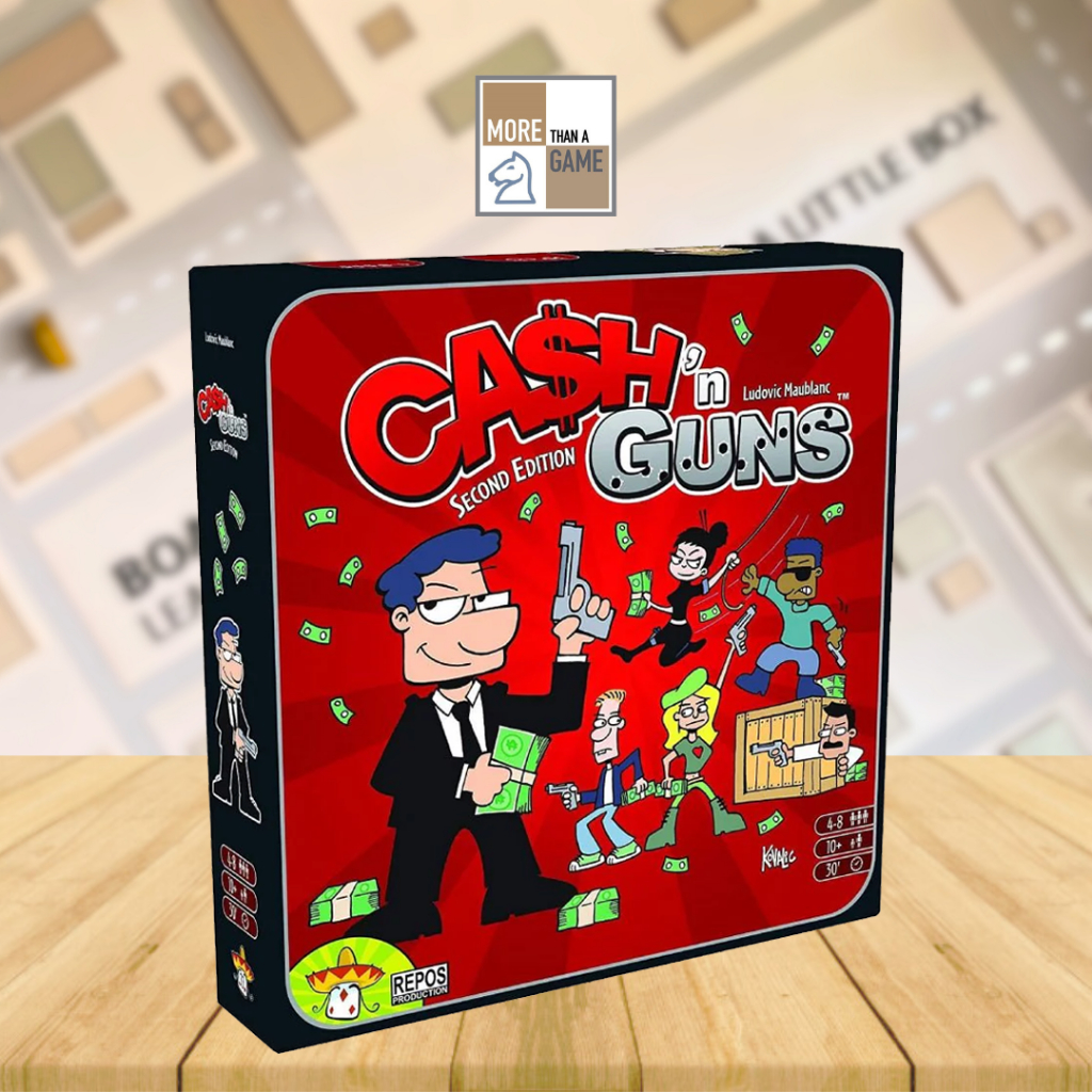 Cash n Guns (Eng) [-Boardgame ลิขสิทธิ์แท้-] | Shopee Thailand