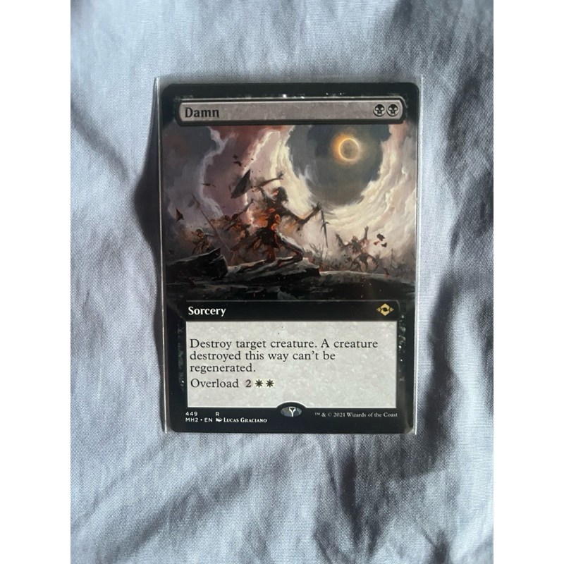 MTG Damn Black Magic the Gathering ชุด MH2 สภาพ Ex-Nm | Shopee Thailand