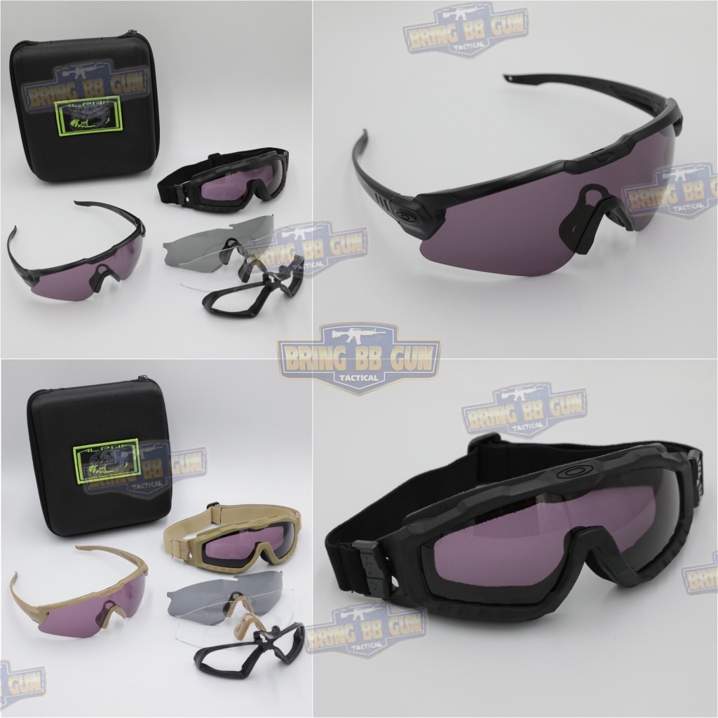 BR3 แว่นตา ทรง M Frame Alpha #ใน1ชุด มีแว่นตาให้2อัน (แว่นกันแดด และ ...