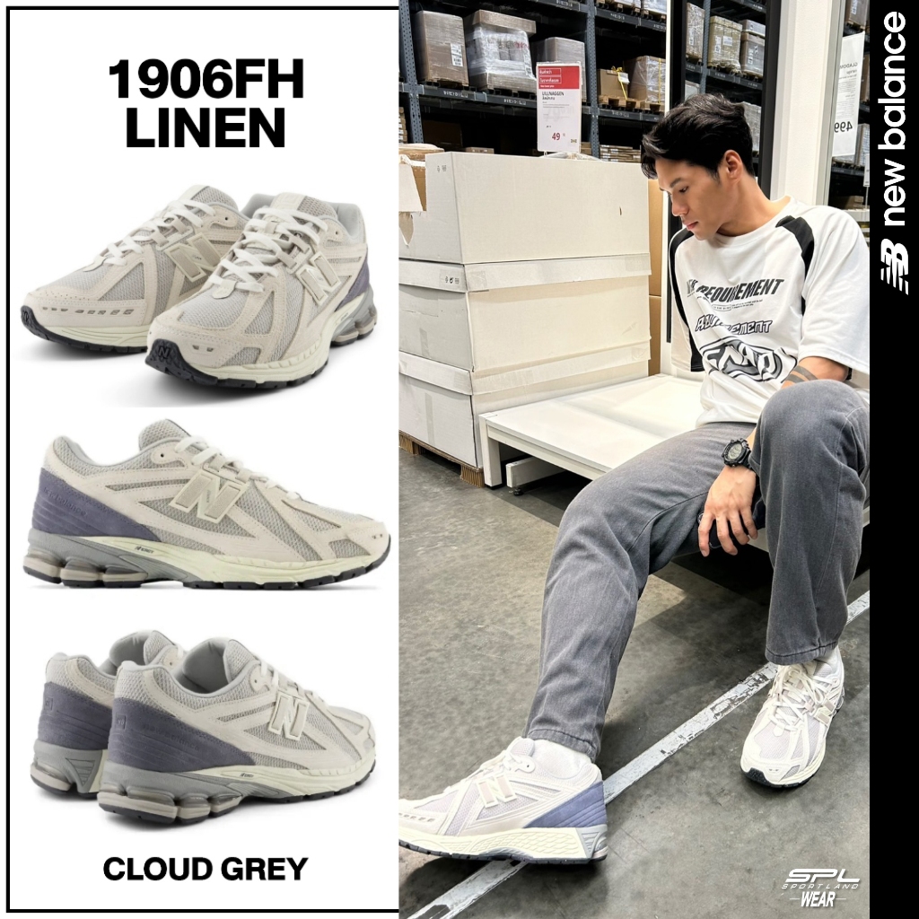 New Balance นิวบาลานซ์ รองเท้าผ้าใบ รองเท้าลำลอง NB ND M 1906 Linen ...