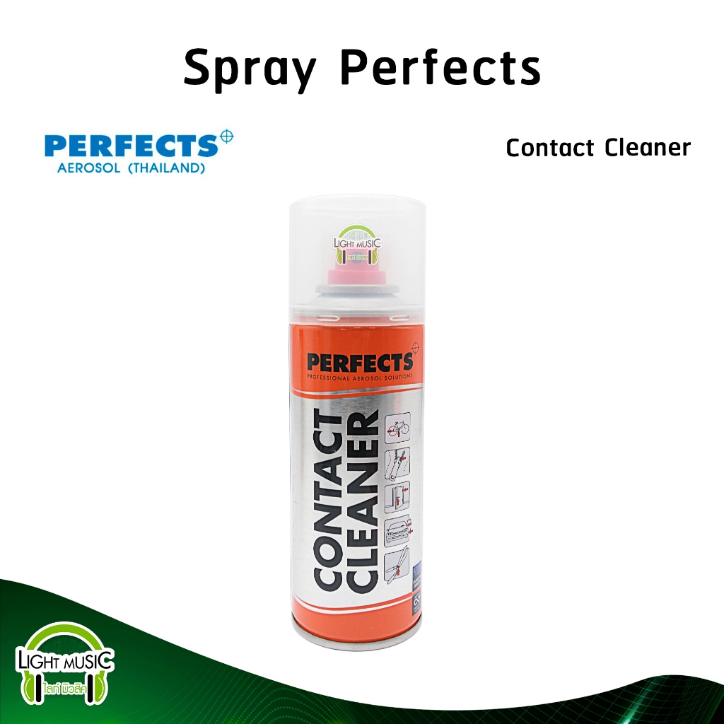 Spray Perfects Contact Cleaner แบบน้ำมัน ขนาด 200 ml. สเปรย์ ทำความ ...