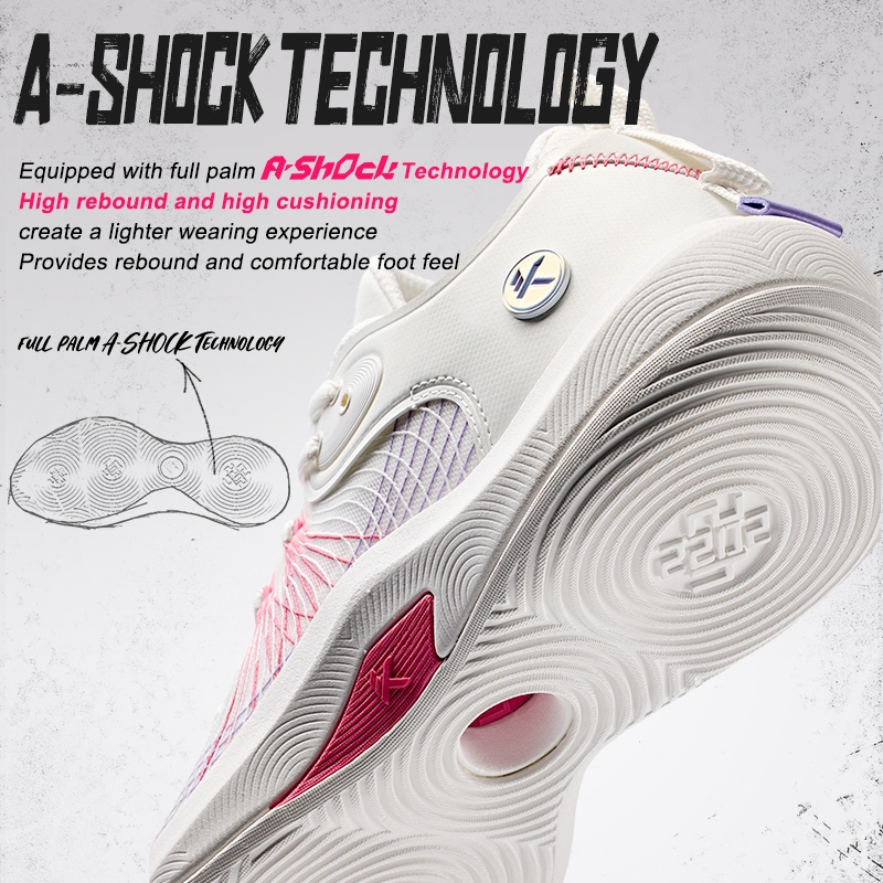 ANTA KT FLY 2.0 Men Basketball Shoes A-SHOCK รองเท้าบาสเก็ตบอลผู้ชาย ...