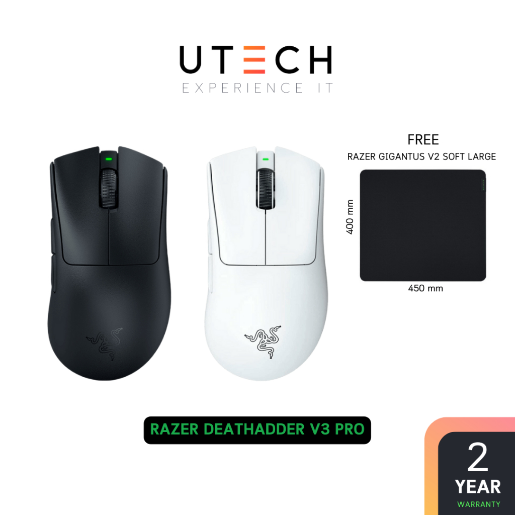 เมาส์ Razer DeathAdder V3 Pro Ultra-lightweight Wireless Esports Mouse ...
