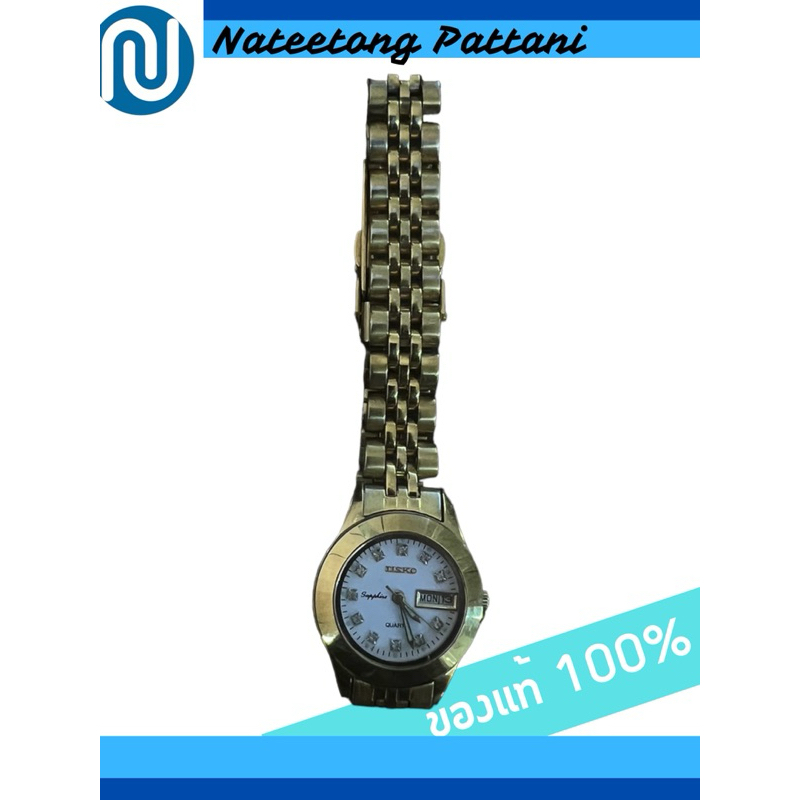 นาฬิกาข้อมือผู้หญิง (*มือสอง*) TISKO รุ่น 7009L ของแท้ 100% | Shopee ...