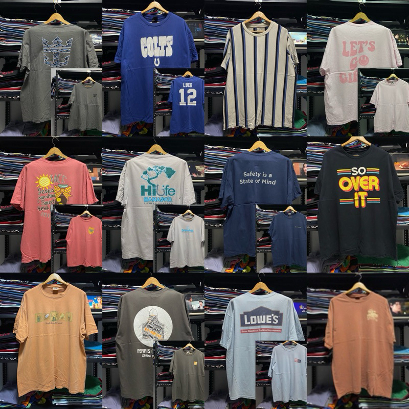 เสื้อยืดมือสองUSA ไซส์2XL-3XL อก50-52+เสื้อยืดคัดเกรดAสภาพดี อัพเดต8/11/67 | Shopee Thailand