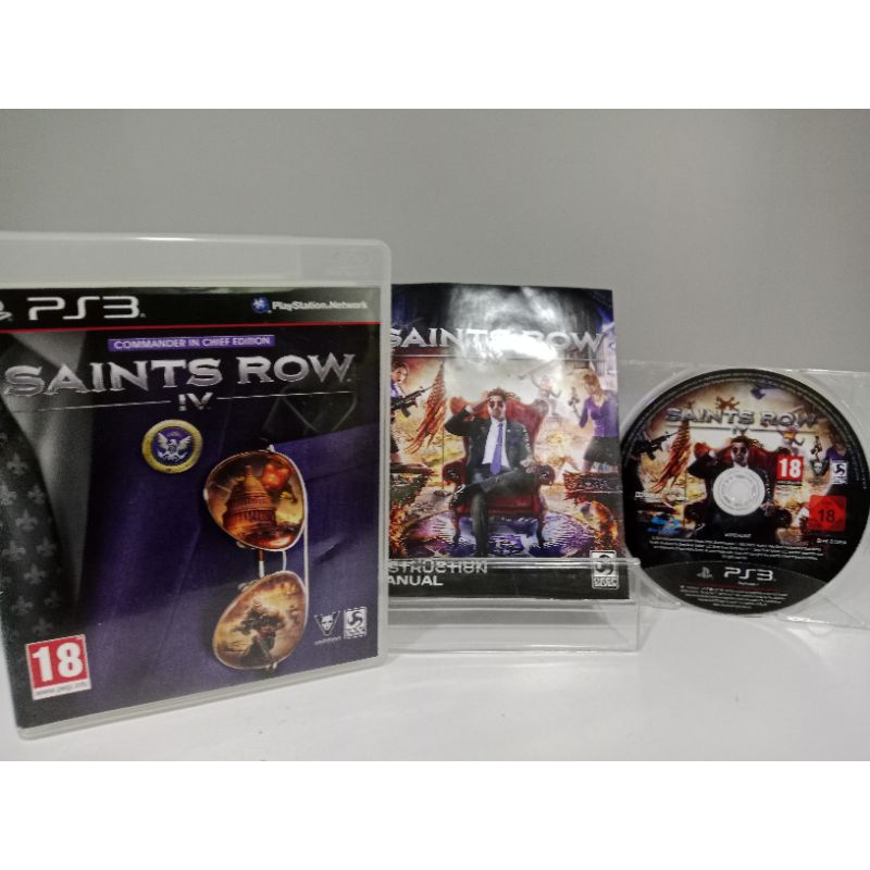 แผ่นเกมส์ Ps3 - Saints Row IV : Commander Chief Edition (Playstation 3 ...