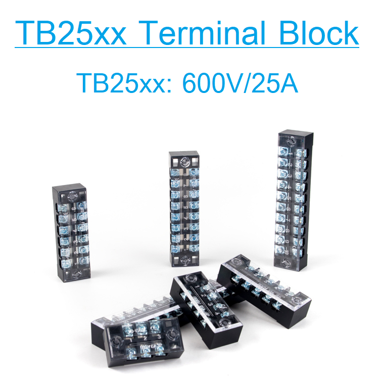 TB25xx Terminal Block: TB25xx เทอร์มินอล (600V/25A) | Shopee Thailand