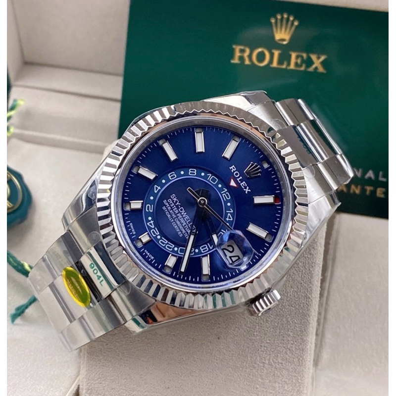 นาฬิกา Rolex Sky-Dweller Swiss โรงงาน: Zf Factory สวยใส่สลับแท้ครับ ...