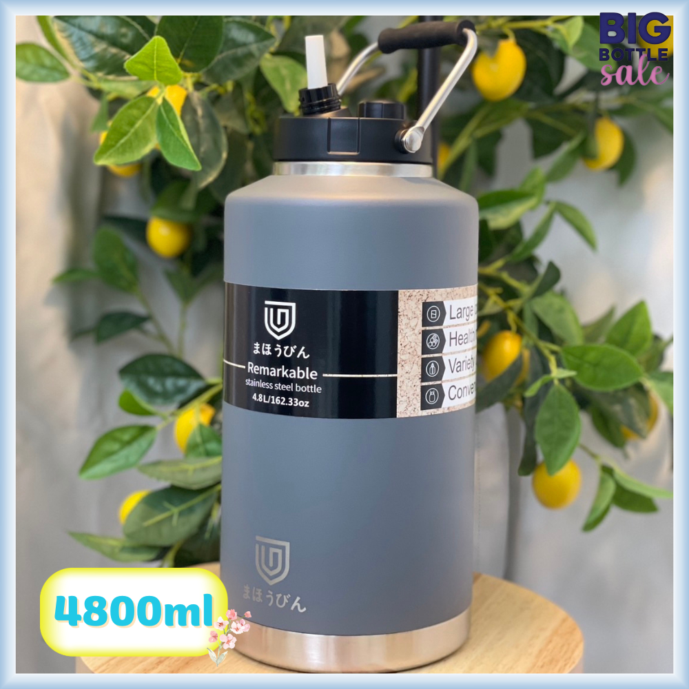 M-30 กระติกน้ำ เก็บอุณหภูมิ เก็บความเย็น กระติกใส่น้ำแข็ง กระบอกน้ำเก็บความเย็น 3000ML/4800ml ...