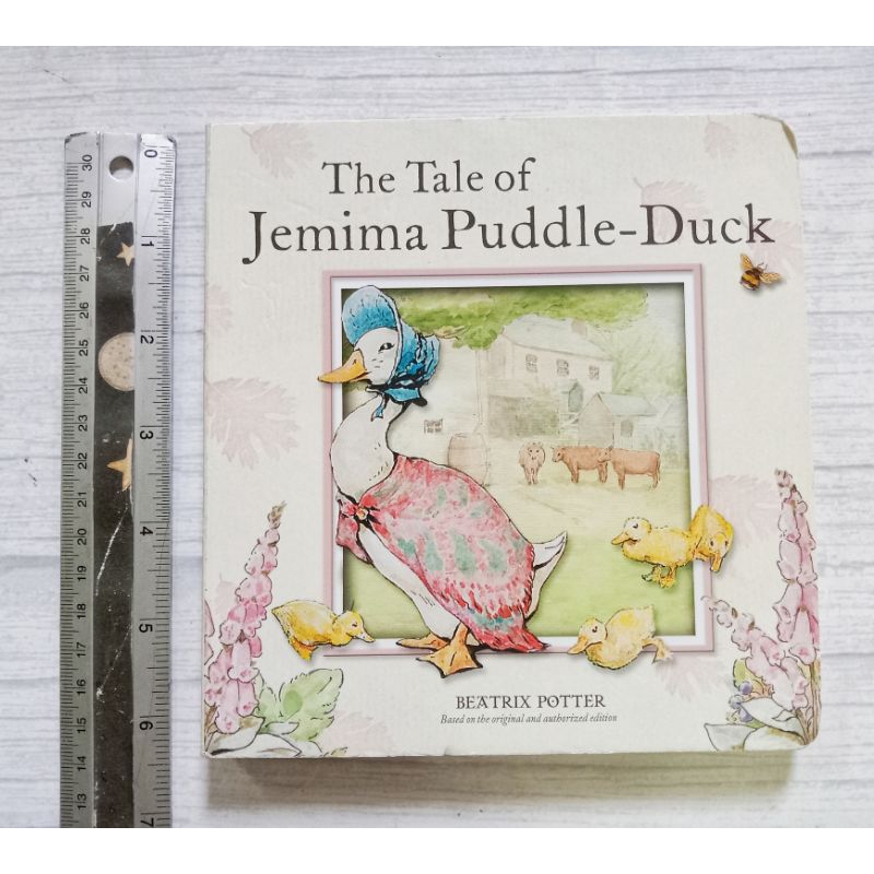 นิทานเด็ก Beatrix Potter The Tale of Jemima Puddle Duck Boardbook ...