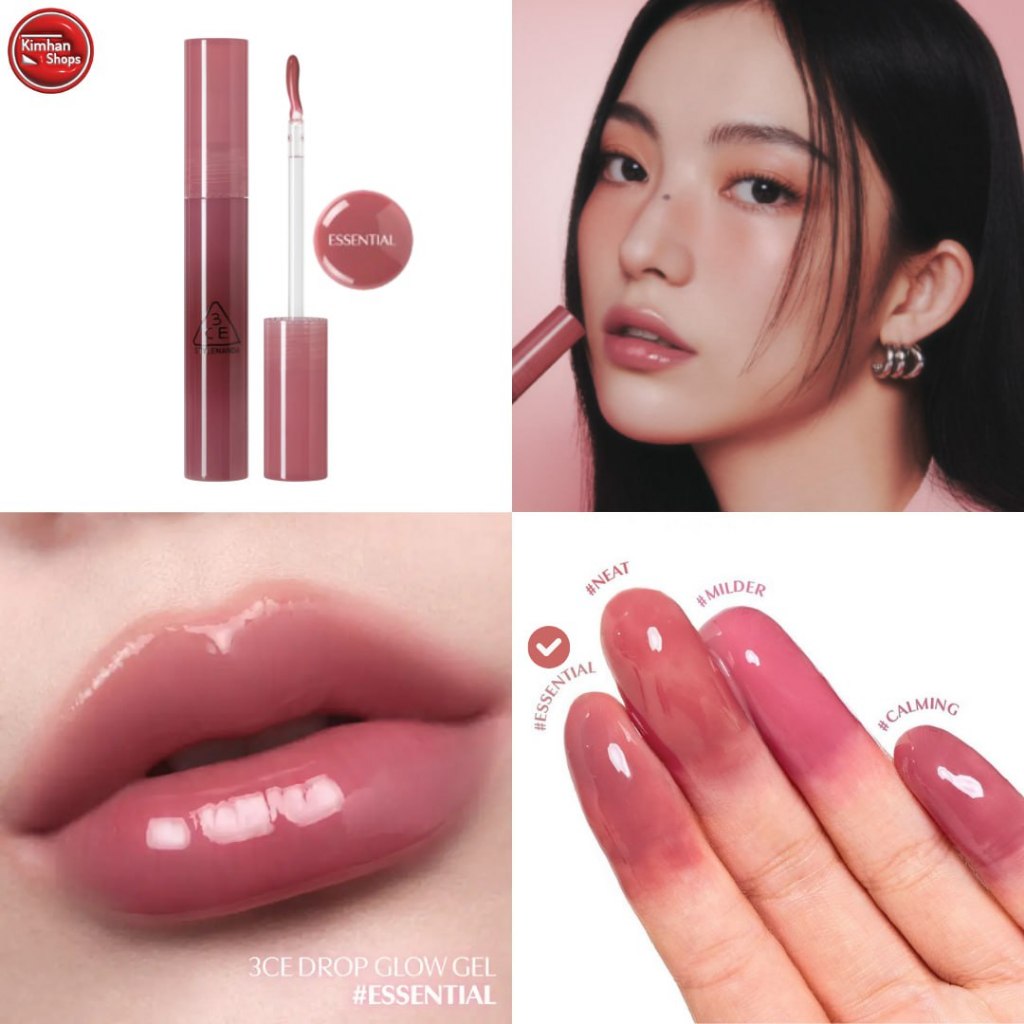 3CE Drop Glow Gel ลิปฉ่ำตัวใหม่💗 | Shopee Thailand