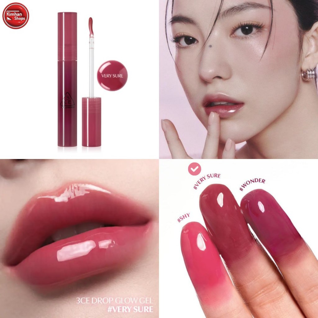 3CE Drop Glow Gel ลิปฉ่ำตัวใหม่💗 | Shopee Thailand