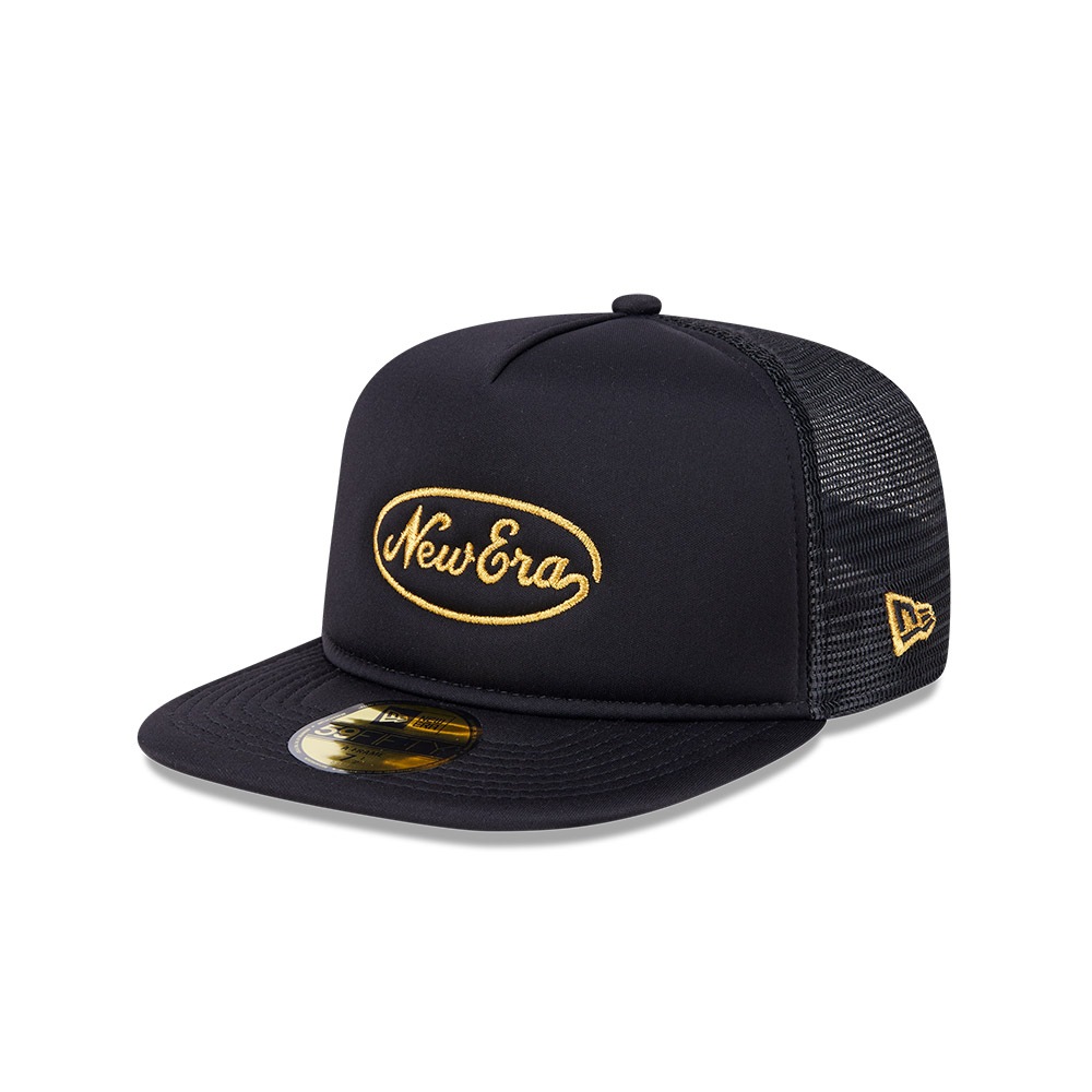 NEW ERA หมวก รุ่น NEW ERA 59FIFTY DAY WORDMARK LOGO BLACK 59FIFTY AF ...