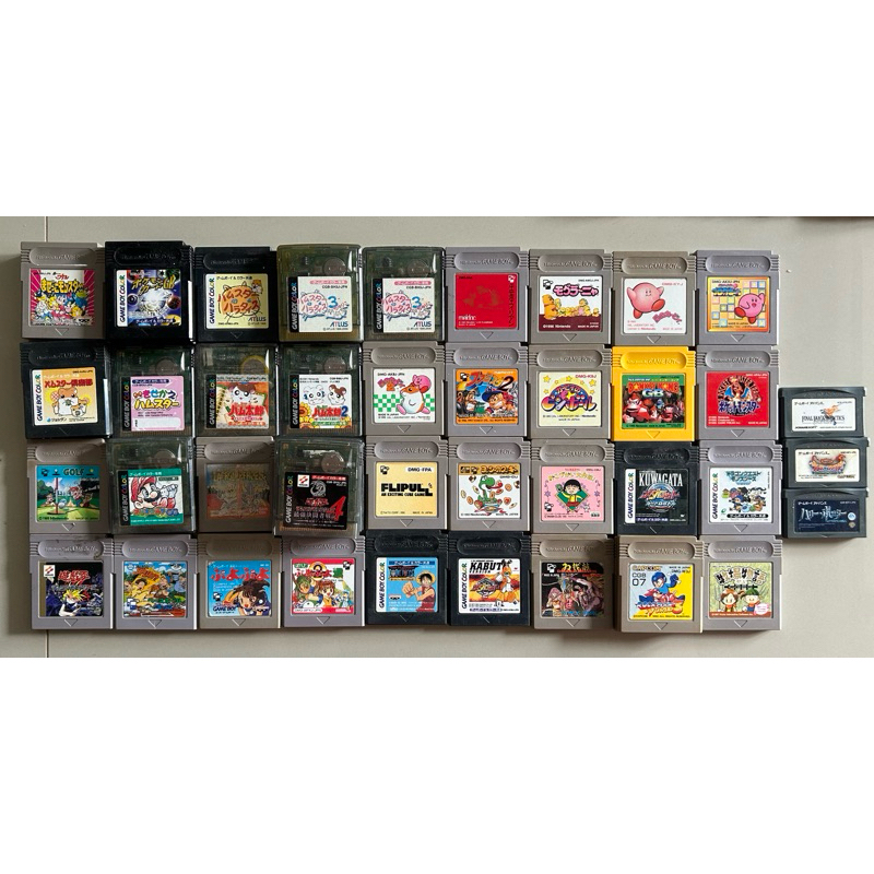 ตลับเกมส์บอย Gameboy ของแท้ Original JAPAN มือสอง อัพเดทเรื่อยๆ ...