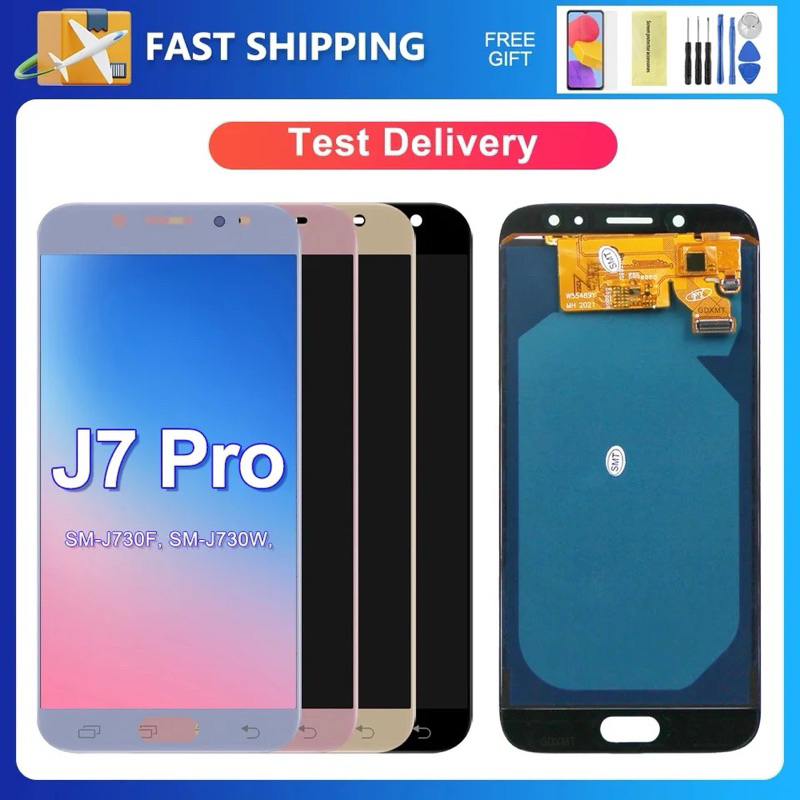 จอชุด LCD+Touch หน้าจอ+ทัช Forซัมซุง Samsung Galaxy J7 Pro/J730 งานOLED | Shopee Thailand