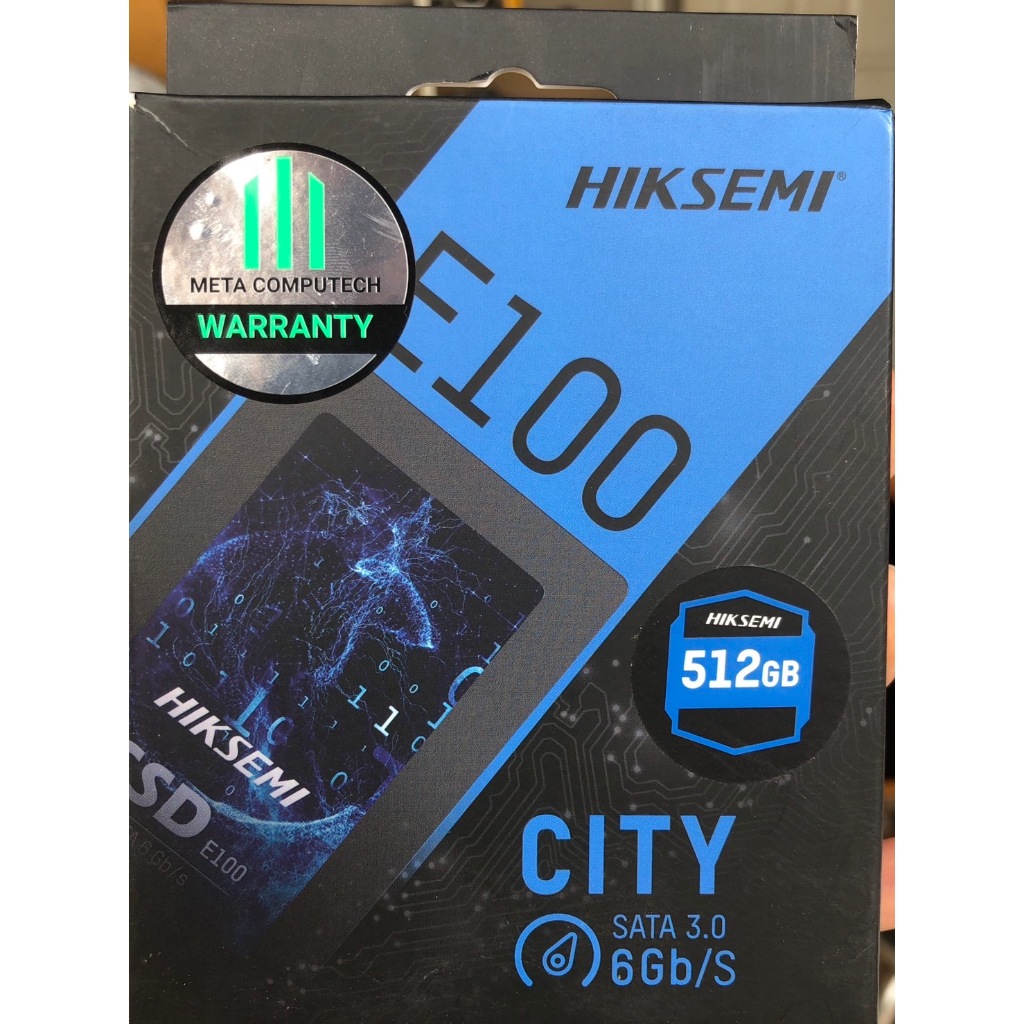 SSD (เอสเอสดี) 512GB HIKSEMI CITY E100 - 2.5" SATA3 สินค้ามือ 1 ...