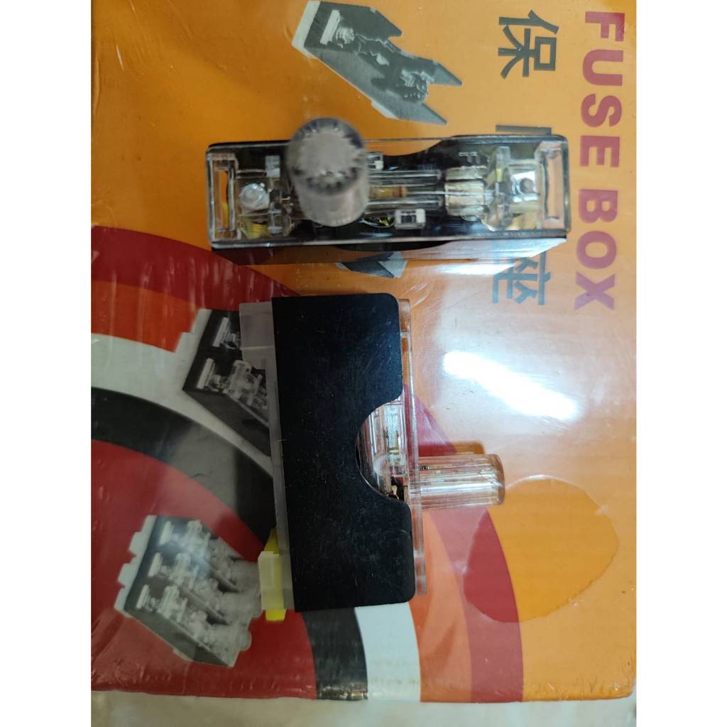 FUSE BOX ราคา 1ตัว ฐานฟิวส์แบบยึดร่าง รุ่น FS-101 FS-10 FS101 ขนาด 6*30 ...