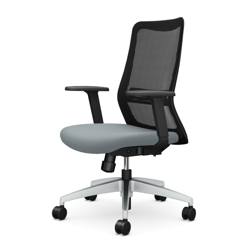 OKAMURA เก้าอี้รุ่น RIN, ALUMINUM BASE, BLACK FRAME, SEAT SLIDE, 1D ...