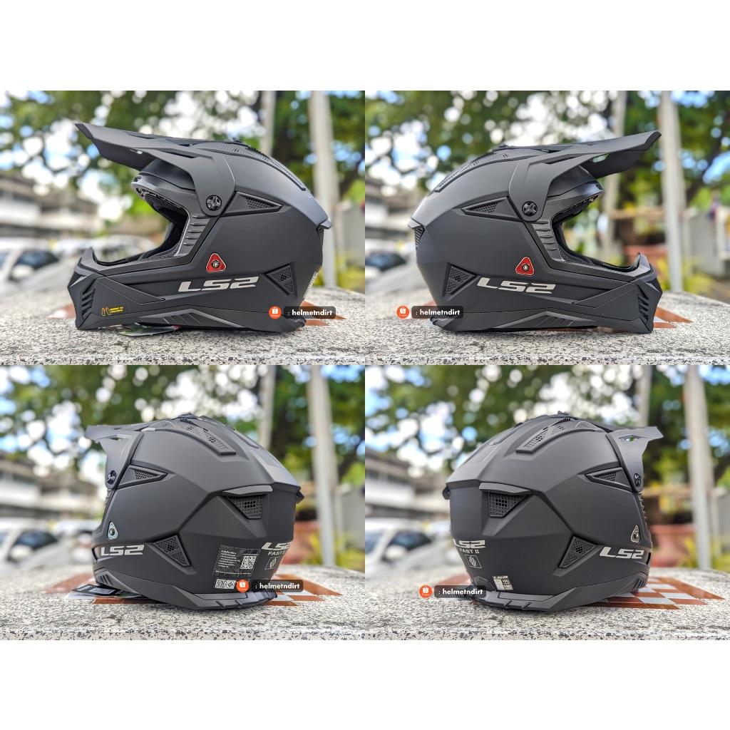หมวกวิบาก LS2 MX708(2024) FAST II 6 สี ไซส์ M L XL XXL | Shopee Thailand