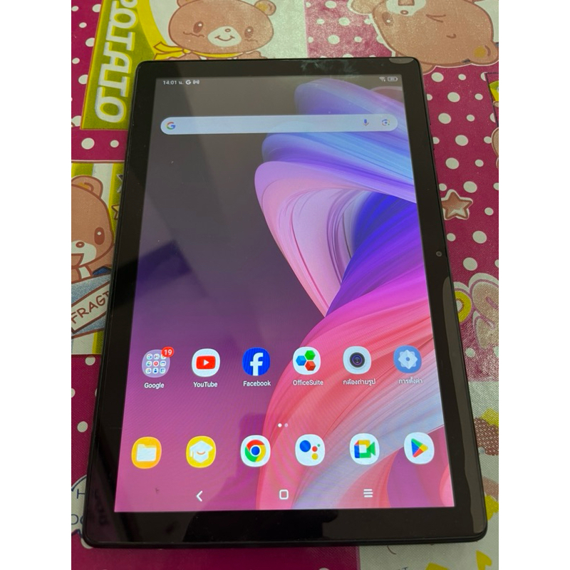 เเทปเล็ต เเอนดรอย ขนาดหน้าจอ 10 นิ้ว Tablet TCL Model 9061 Black [มือ ...
