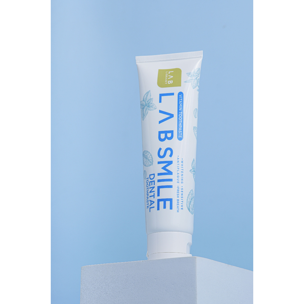 LAB SMILE DENTAL แลบสไมล์ เด้นทอล ยาสีฟันสูตรพรีเมี่ยม รวม 8 คุณค่าวิตามินและสารอาหารสูตรพรีเมีย ...