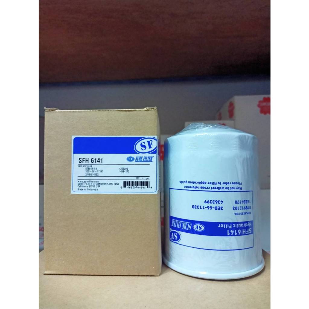 SURE FILTER,SFH-6141, กรองไฮดรอลิค,VOLVO OEM NUMBER MANUFACTURER ...