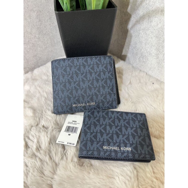 🎀กระเป๋าสะตางค์ชาย Michael kore 2 พับ | Shopee Thailand