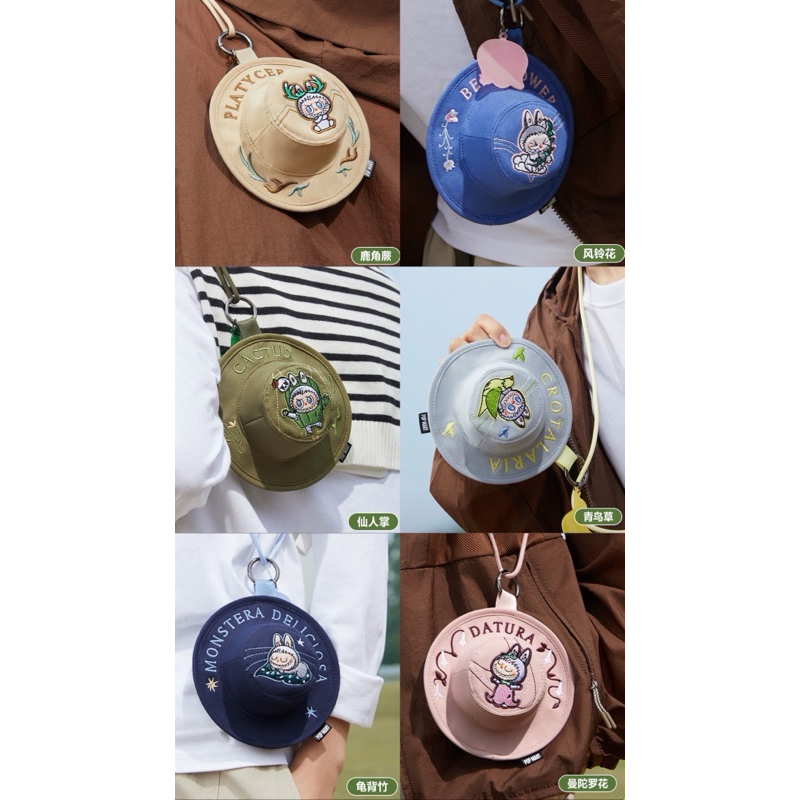the monster Labubu fall in wild Bucket Hat mini Bag พร้อมส่ง | Shopee ...