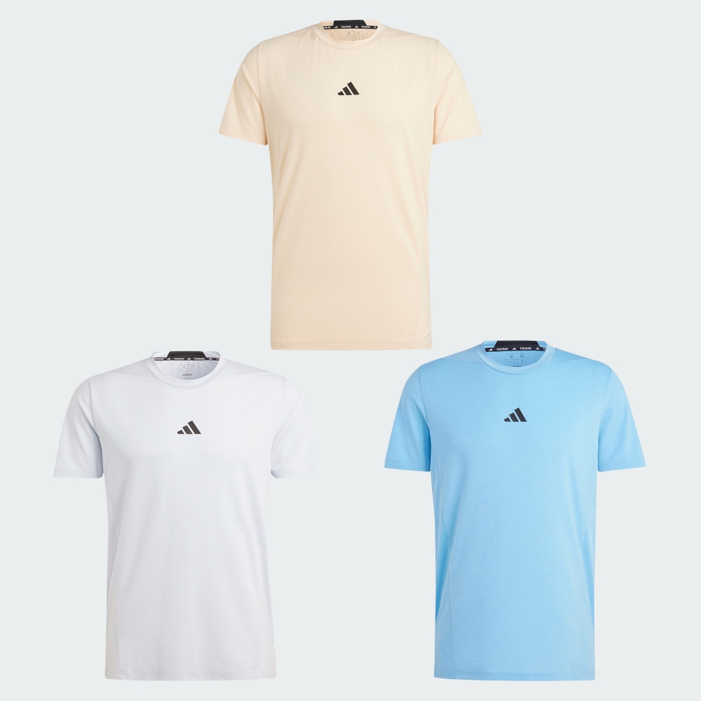 Adidas เสื้อกีฬาผู้ชาย Designed For Training Workout Tee (3สี) | Shopee ...