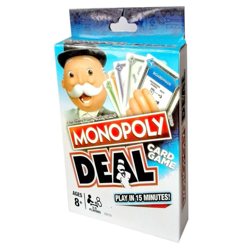การ์ดเกมส์ “Monopoly Deal“ Card Game เกมเศรษฐี (Packet-กล่องกระดาษ ...