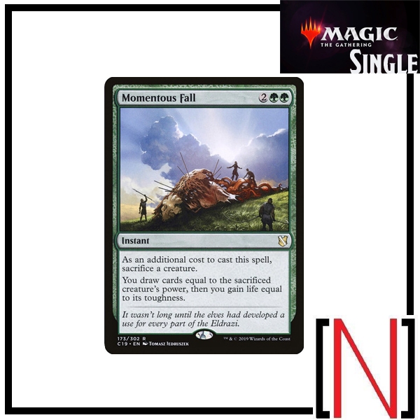 [MTG][Single][C19] Momentous Fall ระดับ Rare [ภาษาอังกฤษ] | Shopee Thailand
