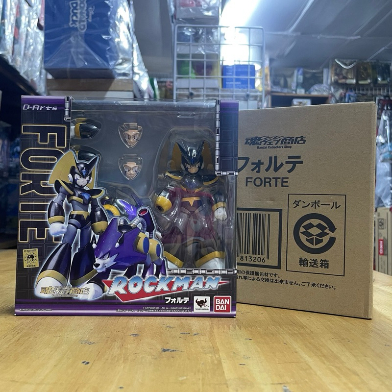 *Limited P-bandai* ร็อคแมน Rockman Mega Man D-Arts Forte (Bass & Treble ...