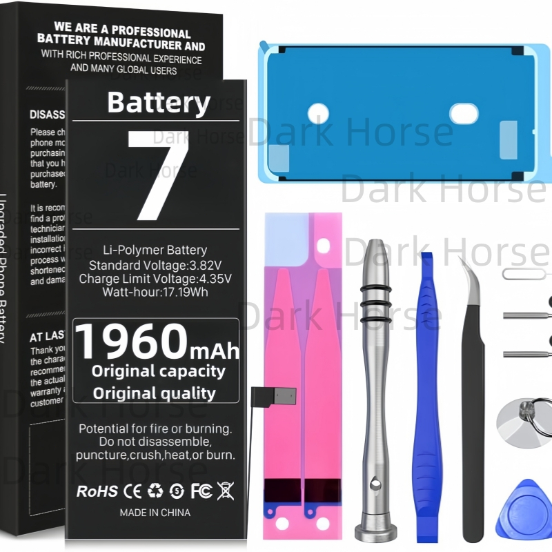 แบตเตอรี่ สำหรับไอโฟน 6s 6splus i7 7plus Battery Batteries รองรับการรับ ...