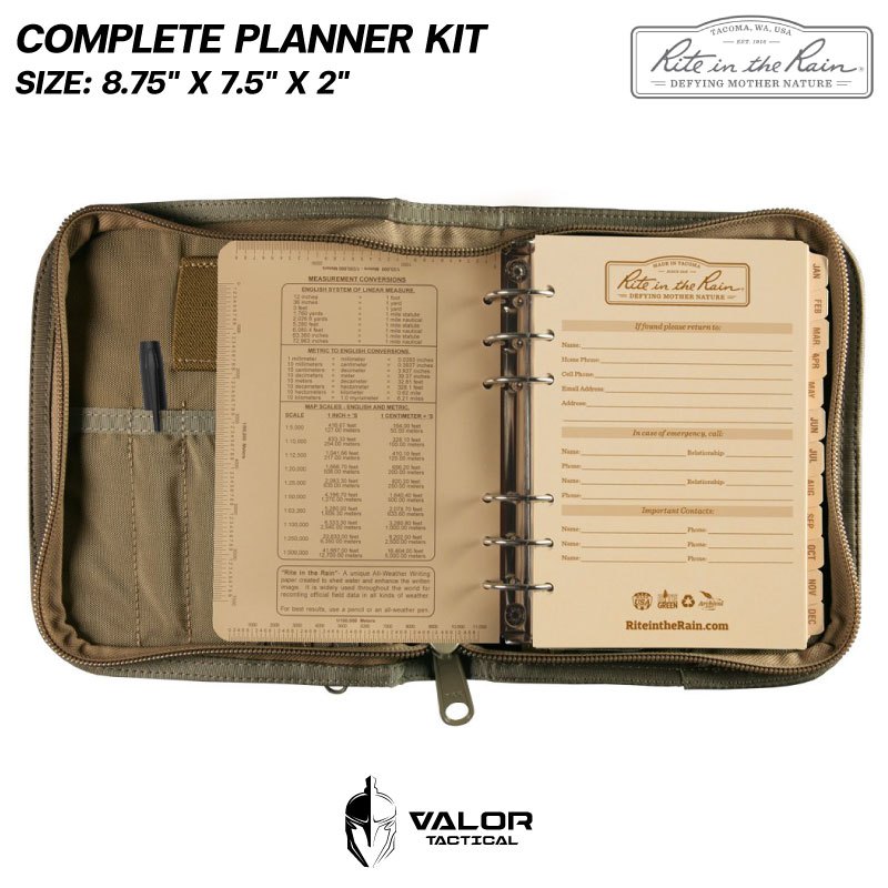 Rite In The Rain - Complete Planner Kit สมุดกันน้ำ+ปากกากันน้ำ All ...