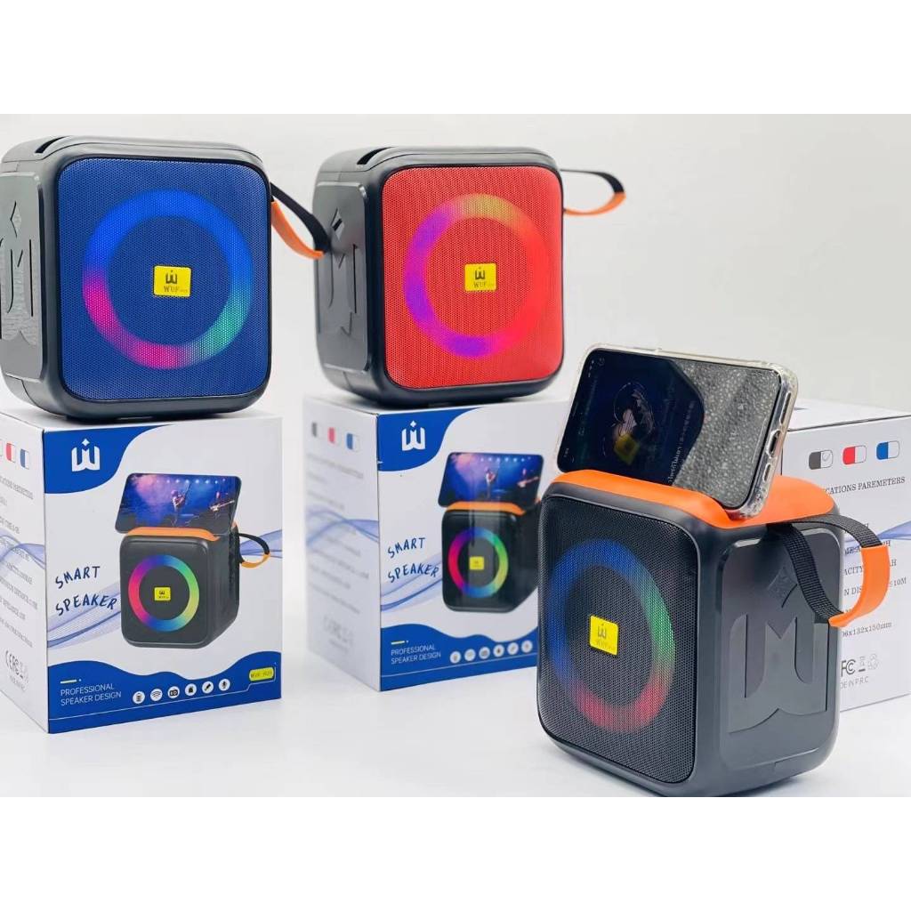 WUF-W29 ลำโพงบลูทูธ เชื่อมต่อง่ายพกพาสดวก เสียงดี มาก ( คละสี ...