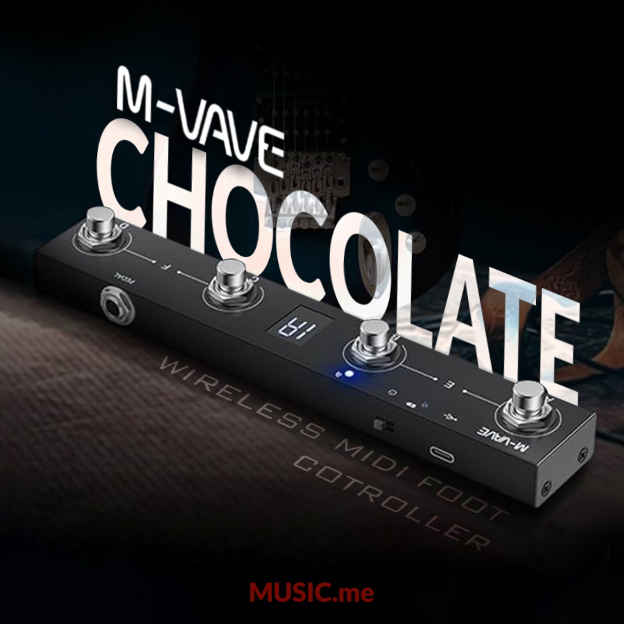 ฟุตสวิตช์ M-VAVE Chocolate Wireless Midi Foot Controller | Shopee Thailand