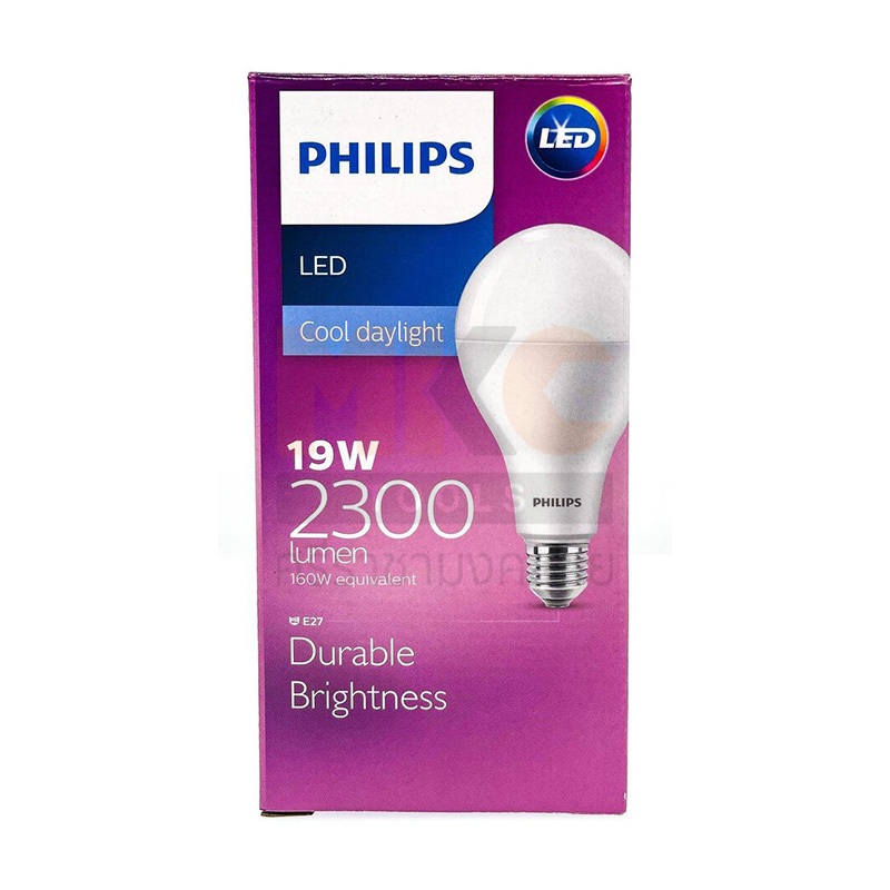 หลอด LED BULB HIGH 19-160W E27 6500K D/L PHILIPS | Shopee Thailand