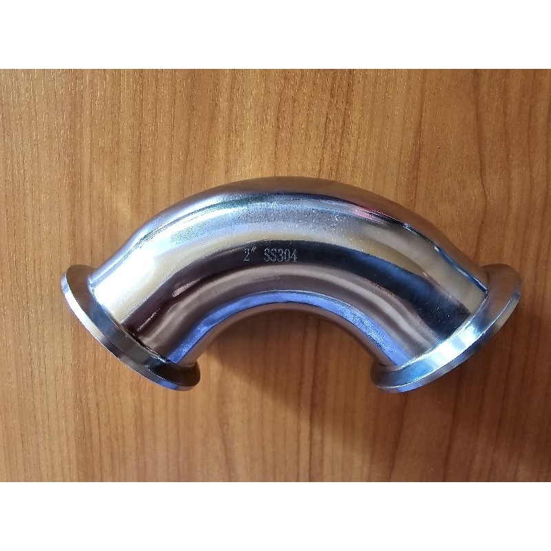 Elbow 90 Clamp End ข้องอปลายเฟอรูล SS304 | Shopee Thailand