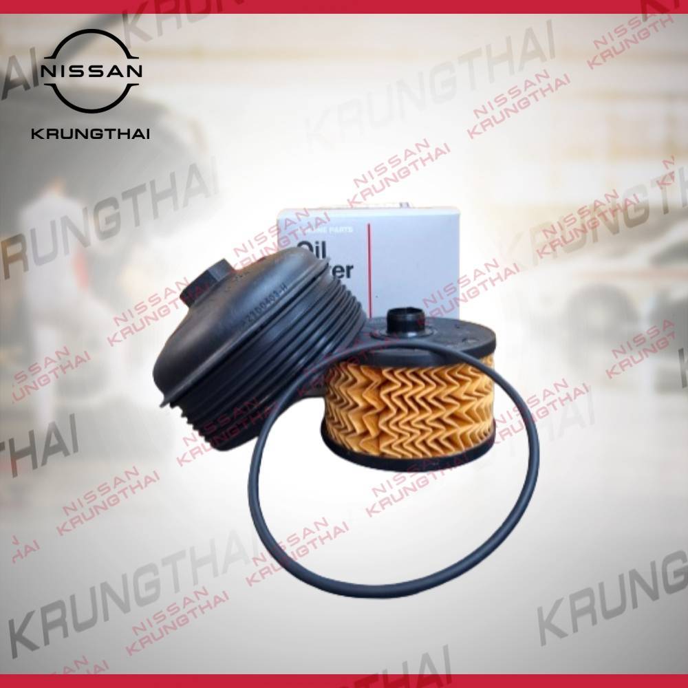 กรองน้ำมันเครื่อง + ฝาครอบ NISSAN ALMERA TURBO N18 15208-00Q1E | Shopee ...