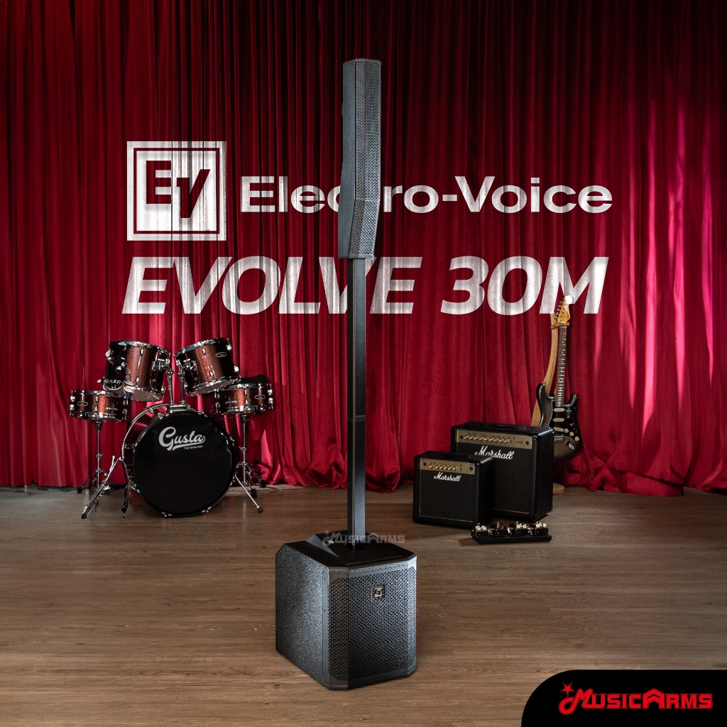 Electro Voice EV EVOLVE 30M ลำโพงคอลัมน์ มีบลูทูธ Electro-Voice Evolve ...
