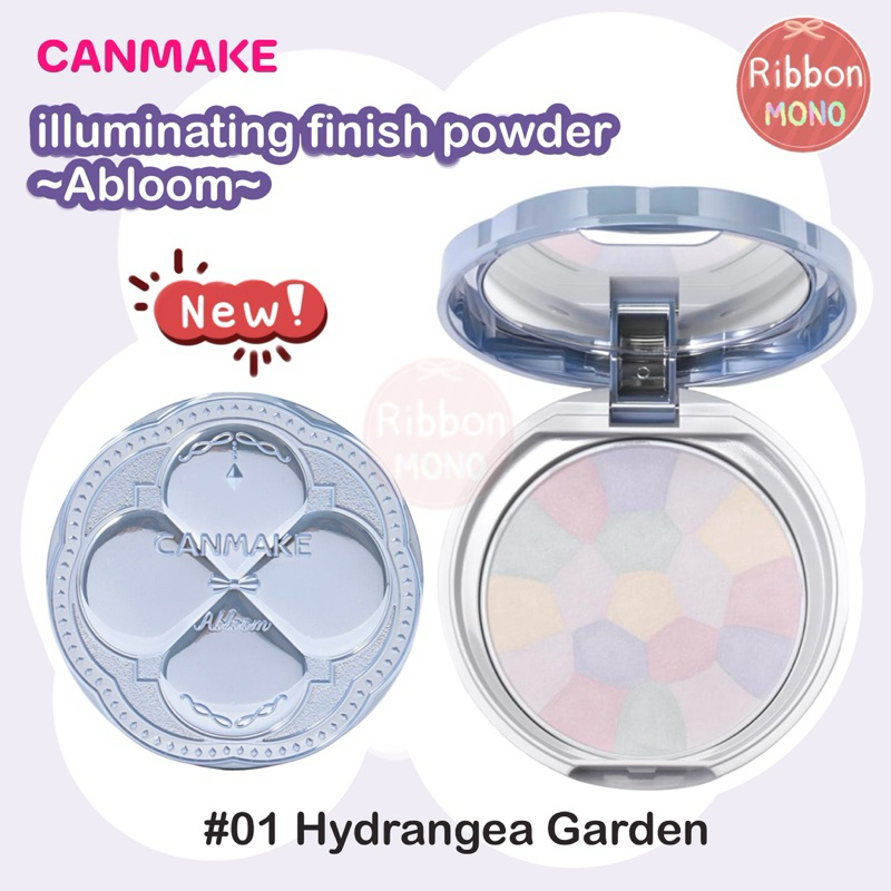 [แท้จากญี่ปุ่น🇯🇵] ใหม่! Canmake illuminating finish powder ~Abloom~ แป้งโปร่งแสงผสมไข่มุก 5 เฉด ...