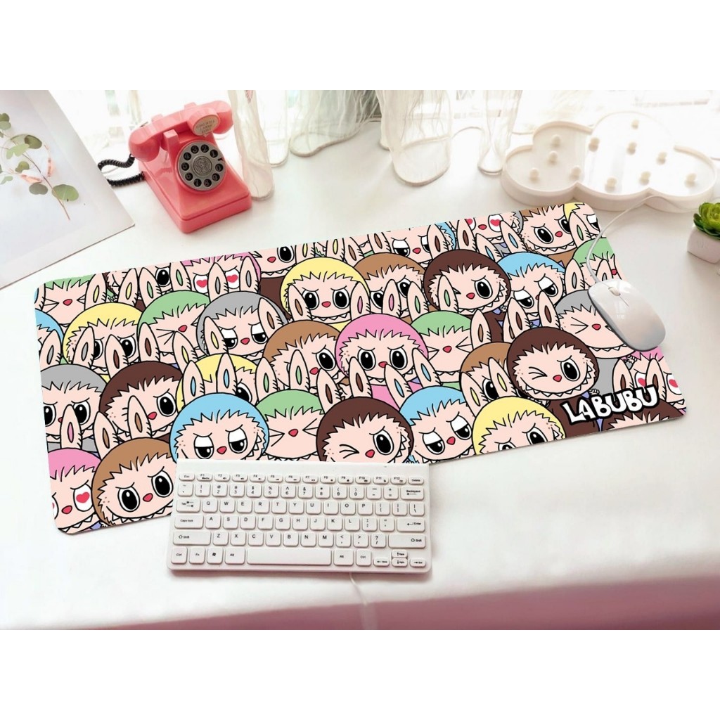 แผ่นรองคีย์บอร์ดและเม้าส์ (Keyboard & Mouse Pad) ขนาด 30*70 ซม ลาย ...