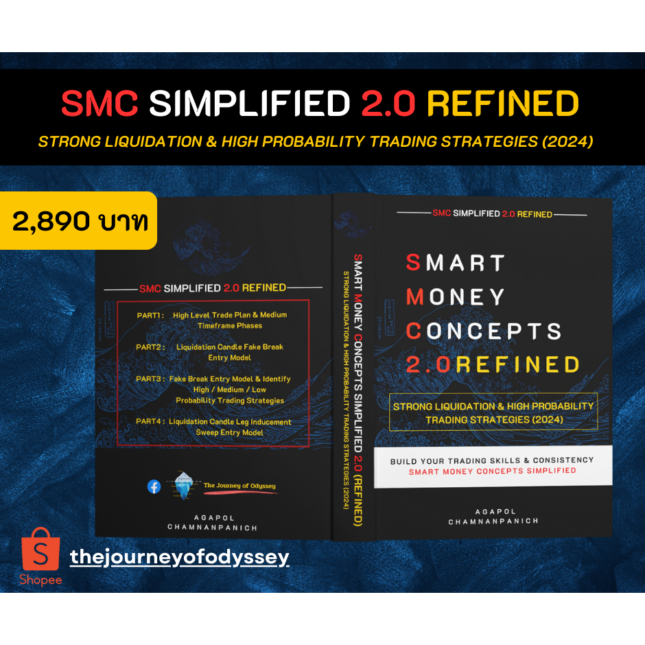 หนังสือ SMC 2.0 (Refined) : Strong Liquidation & High Probability ...