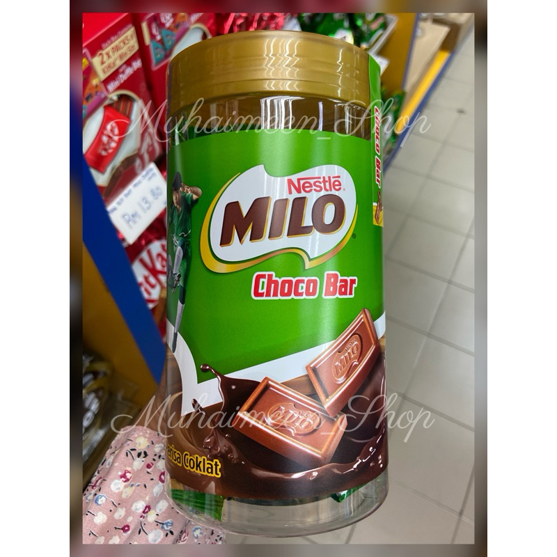 Milo Choco Bar แบบกระปุก (ขนาด 40*6g.) | Shopee Thailand