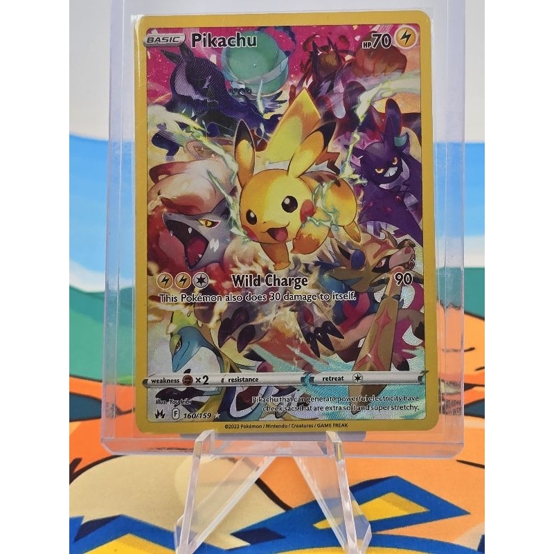 Pokemon Card "Pikachu Alt 160/159" ENG Crown Zenith | Shopee Thailand