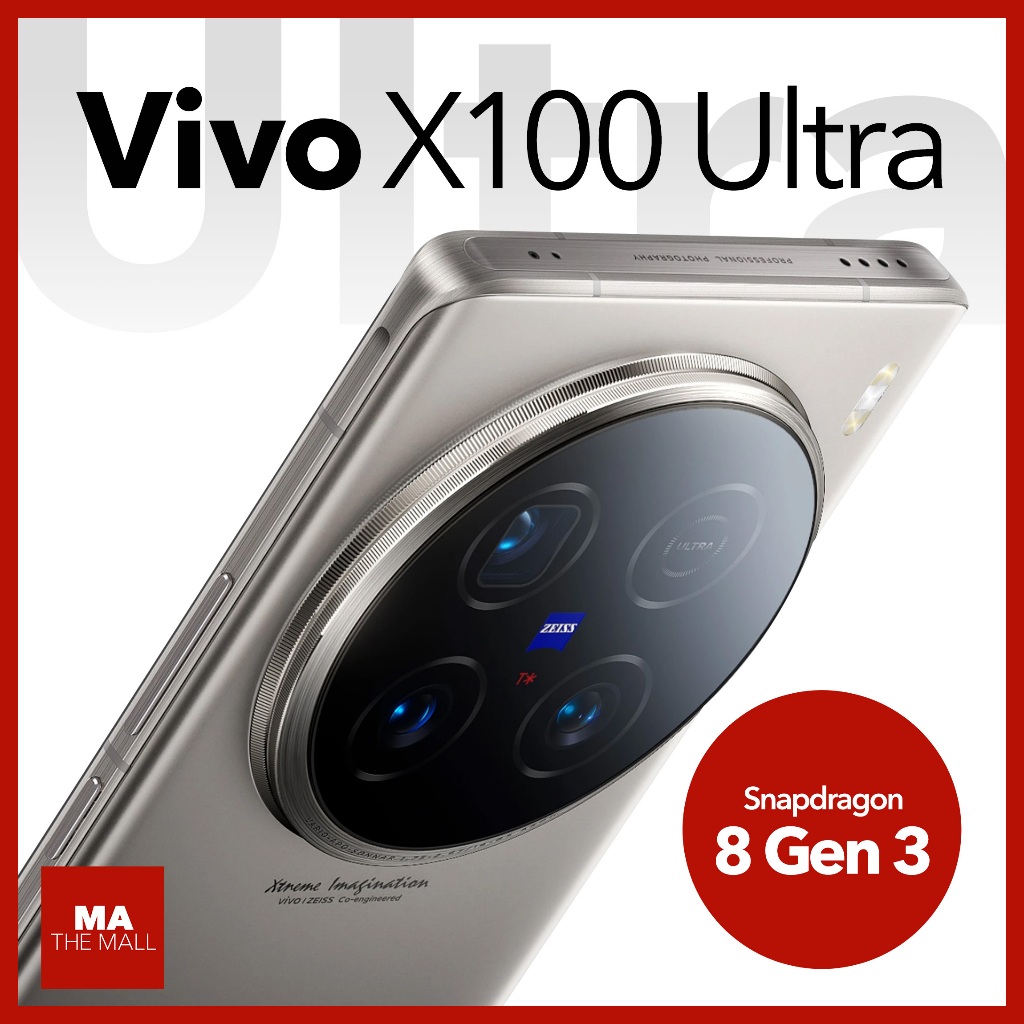 Vivo X100 Ultra Snapdragon 8 Gen 3 x Zeiss Flagship 5G Phone 1" Sony's ...