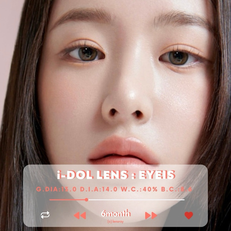🌙🫧 (ราย6เดือน) i-dollens รุ่น eyeis ครบทุกสีคอนแทคเลนส์ของแท้ มีสายตา ...