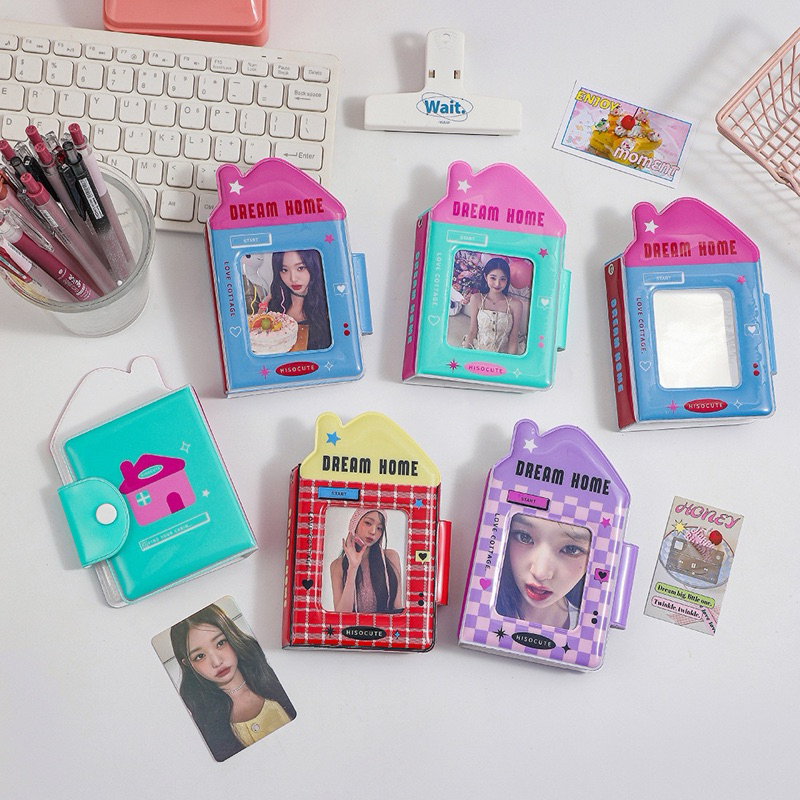 แฟ้มการ์ด Dream home Hisocute 40ช่อง แฟ้มการ์ดเล่ม แฟ้ม3นิ้ว สมุดการ์ด ...