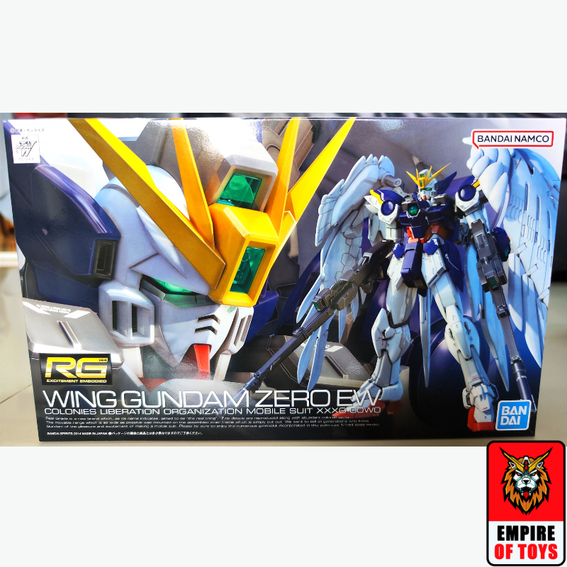 Bandai RG (1/144) Wing Gundam Zero EW (พร้อมส่ง) (มีรอยเล็กน้อย) | Shopee Thailand