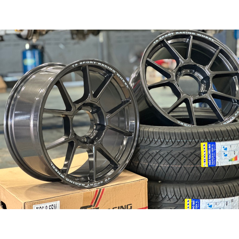 ล้อแม็ก Tc005 6รู ไม่ล้น สเปก 8.5นิ้ว ขอบ18 | Shopee Thailand